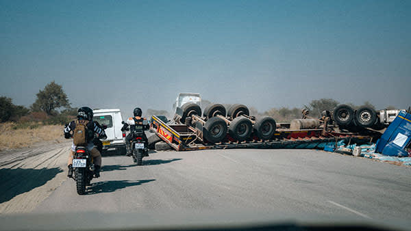 Sowa Pan Scramble | Scrambler 400 X Botswana, South Africa | For the Ride